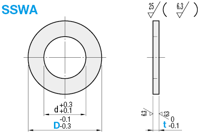 Washers for Coil Springs-Washers | MISUMI | MISUMI Thailand