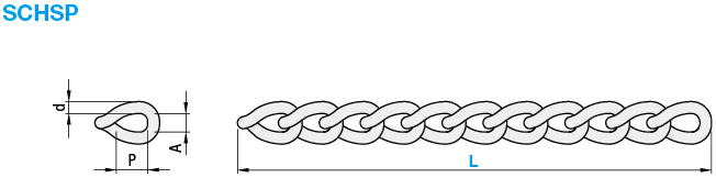 Loss-Prevention Stainless Steel Chain | MISUMI | MISUMI Thailand