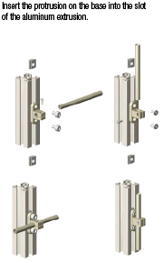 Holders for Aluminum Frames, Clamps - Circular Posts | MISUMI | MISUMI ...