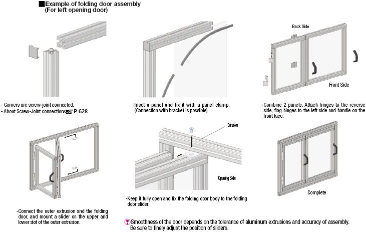 Folding Door Units | MISUMI | MISUMI Thailand
