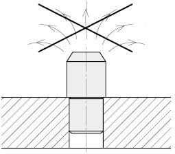 [Clean & Pack]Locating Pin - Large Head, Tapered, Non-Magnetic Type ...