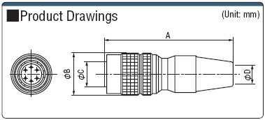 Metal One-Touch Connectors · HR10 Series, Straight Plug | MISUMI ...