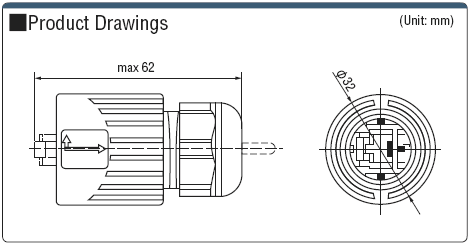 Dedicated Housing for Panel Mount Relay Socket (Waterproof) | MISUMI ...