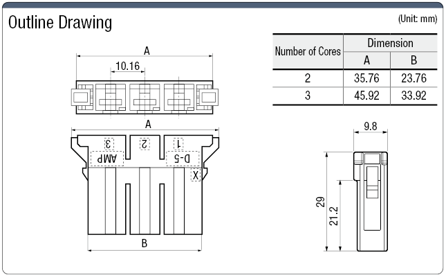 Dynamic Connector Socket Housing (D5200 Series) | MISUMI | MISUMI Thailand