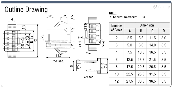 SM Connector Socket Housing | MISUMI | MISUMI Thailand