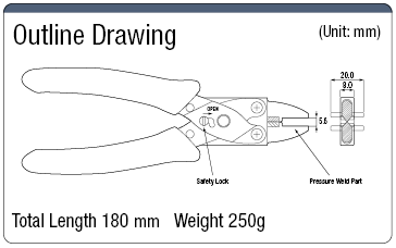 Crimping Tools, E-CON Dedicated Press-fitting Tool | MISUMI | MISUMI ...