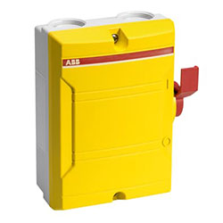 Side operated Enclosed Switch Disconnectors, 4-pole | ABB | MISUMI Thailand