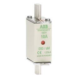 ABB HRC Fuse Link, gG DIN-type, 500 V, Utilization Category aM, OFAF ...