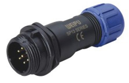 InLine Cable Plug 5A/13A Circular Connectors (Threaded) IP68 | RS Pro ...