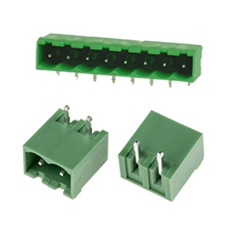 5.0mm Right Angle Mount Closed End PCB Terminal Block Headers | RS Pro ...