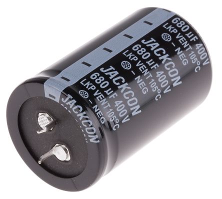 706-3376 | RS PRO 680μF Electrolytic Capacitor 400V DC, Through Hole ...
