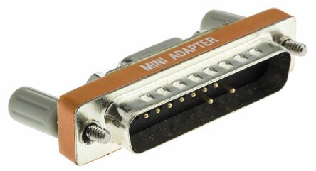 RS PRO D Sub Adapter Male 25 Way D-Sub to Female 9 Way D-Sub | RS Pro ...