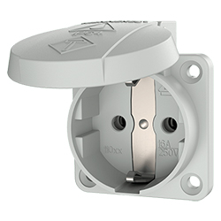 Panel mounted socket, SCHUKO® Series | MENNEKES | MISUMI Thailand