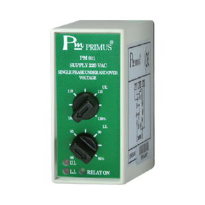 PM-011-110 | Single Phase Under and Over Voltage Relays, PM-011 Series ...