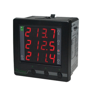 3-Phase Volt-Hertz Meter True RMS, KM-12-V Series | PRIMUS | MISUMI ...