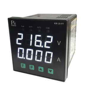 Single Phase Volt-Amp-Meter with Voltage Protection Relays, KM-20-P7 ...