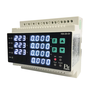 3-Phase Volt-Amp-kW-kWh-Hz-PF with Protection Relays, KM-23-DI Series ...