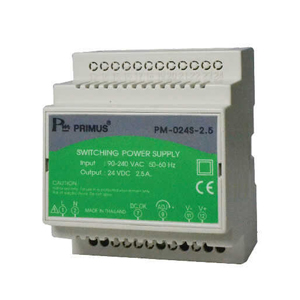 Single Phase Switching Power Supply 24VDC 2.5A, PM-024S-2.5 Series ...