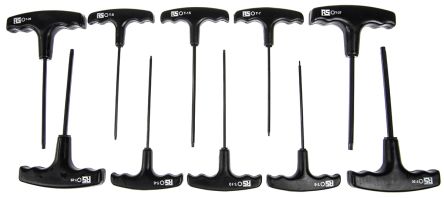 10 Pieces T-Handle Torx Key Wrench Set | RS Pro | MISUMI Thailand