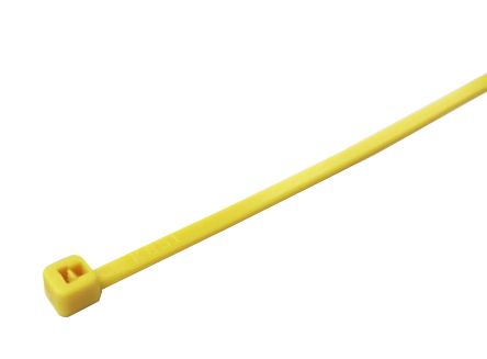 RS PRO Yellow Nylon Cable Tie, 280mm x 4.8 mm | RS Pro | MISUMI Thailand