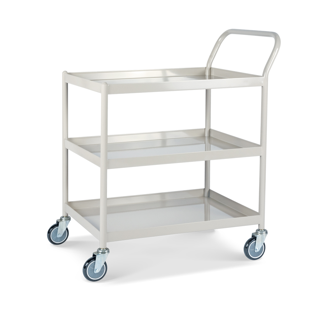 Three-Tier Steel Tray Trolley - Welded Type (PU) PT3-5007 | JUMBO ...