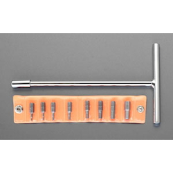Hex Bit Set with T-Type Bit Holder EA611AH-3T | ESCO | MISUMI Thailand