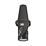 HELIMILL (15 mm Blade) Helical End Mill (Blade Length 25-113 mm ...