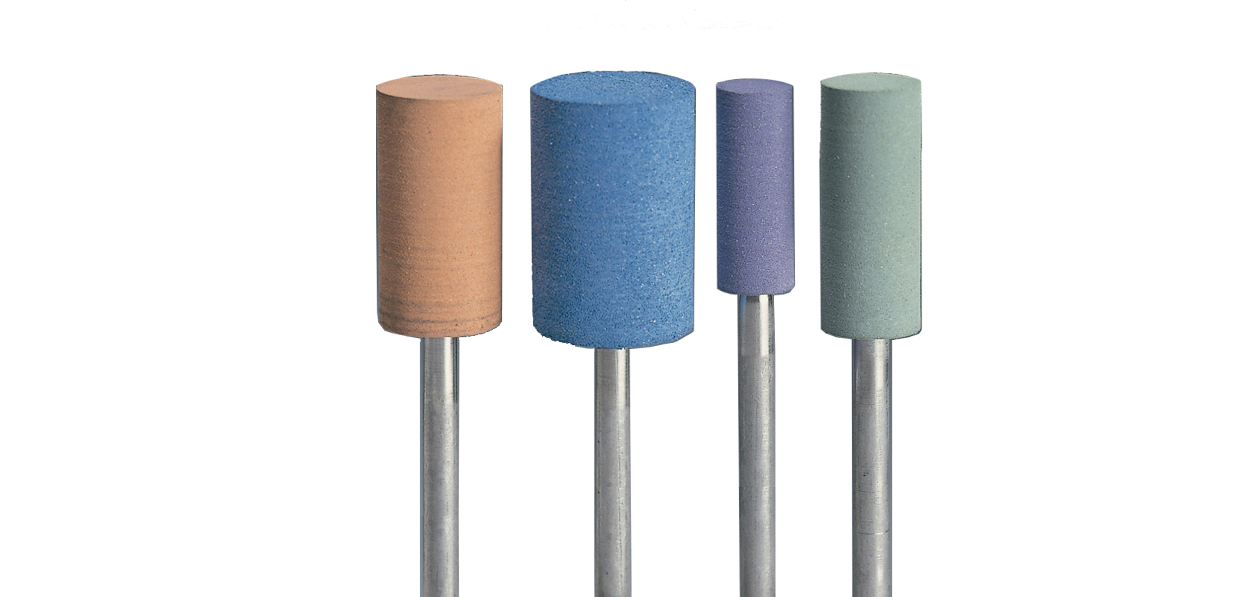 Ceramic Rubber Grinding Stone With Shaft, For Polishing Metal ...