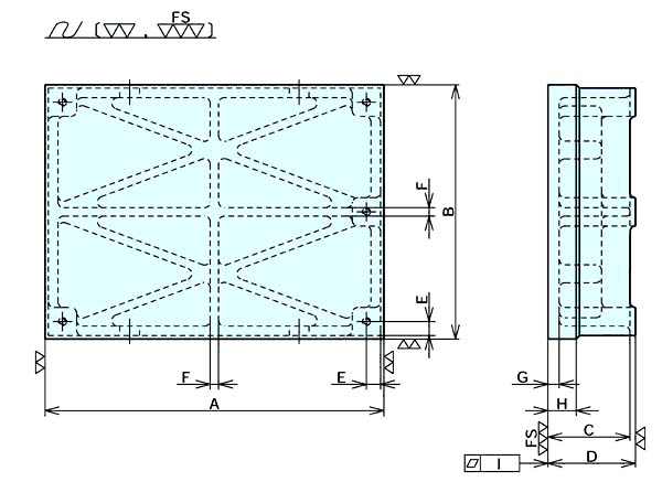JIS Type Precision Surface Plate (JIS Class 0) | NABEYA | MISUMI Thailand
