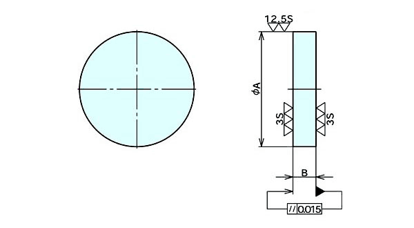 Round Plate, Polished Finish P Type | NABEYA | MISUMI Thailand