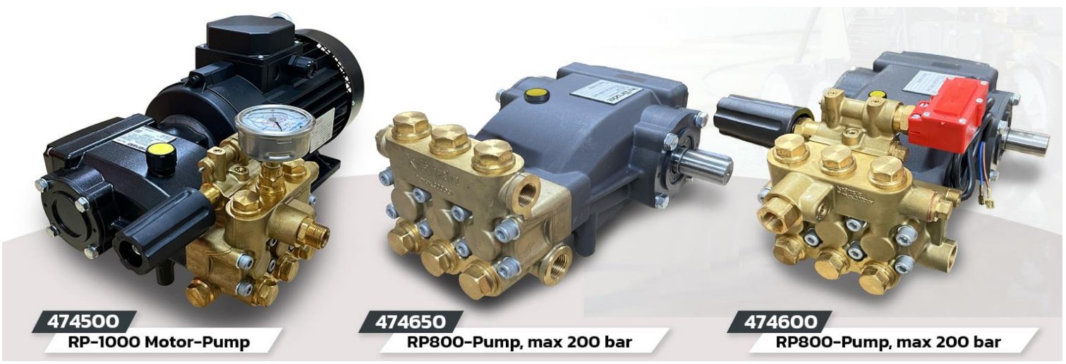 KRANZLE Complete Pump & Motor Assembly (In Line Drive : RP-Pumps ...