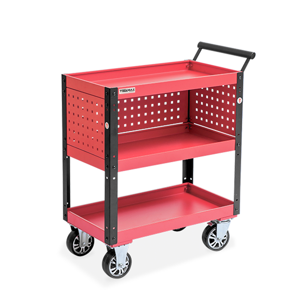 Three-Tier Mobile Tool Cabinet with Side Tool Panel SD-283 | TOOLMAX | MISUMI Thailand