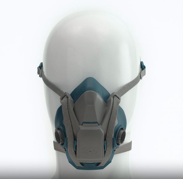 3M™ Rugged Comfort Quick Latch Half Facepiece Reusable Respirator ...