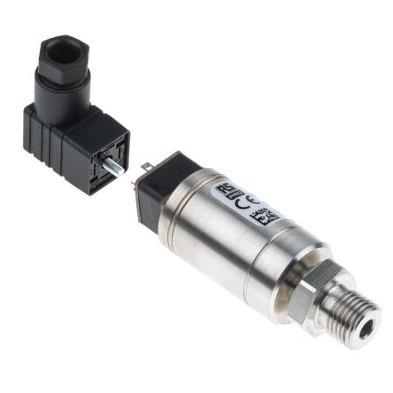 RS PRO Relative Pressure Sensor for Air, Gas, Hydraulic Fluid, Liquid ...