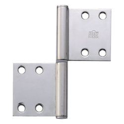 195A, Noiseless Flag Hinge (Front Attachment Type) | BEST | MISUMI Thailand