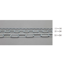 Steel Chain (Unichrome Plating) EA980SD-32 | ESCO | MISUMI Thailand