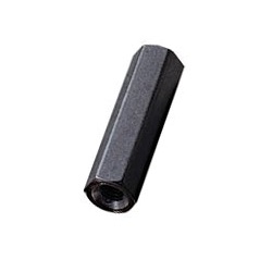 Aluminum Spacer (Hexagonal/Black Anodized) / ASL-BE | HIROSUGI-KEIKI ...