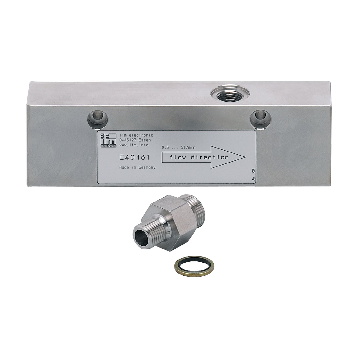 Process Adapter for Small Volumetric Flow Quantities | IFM | MISUMI ...