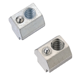 Pre-Assembly Insertion Spring Nuts for Aluminum Frames - Bulk Packages - For 6 Series (Slot ...