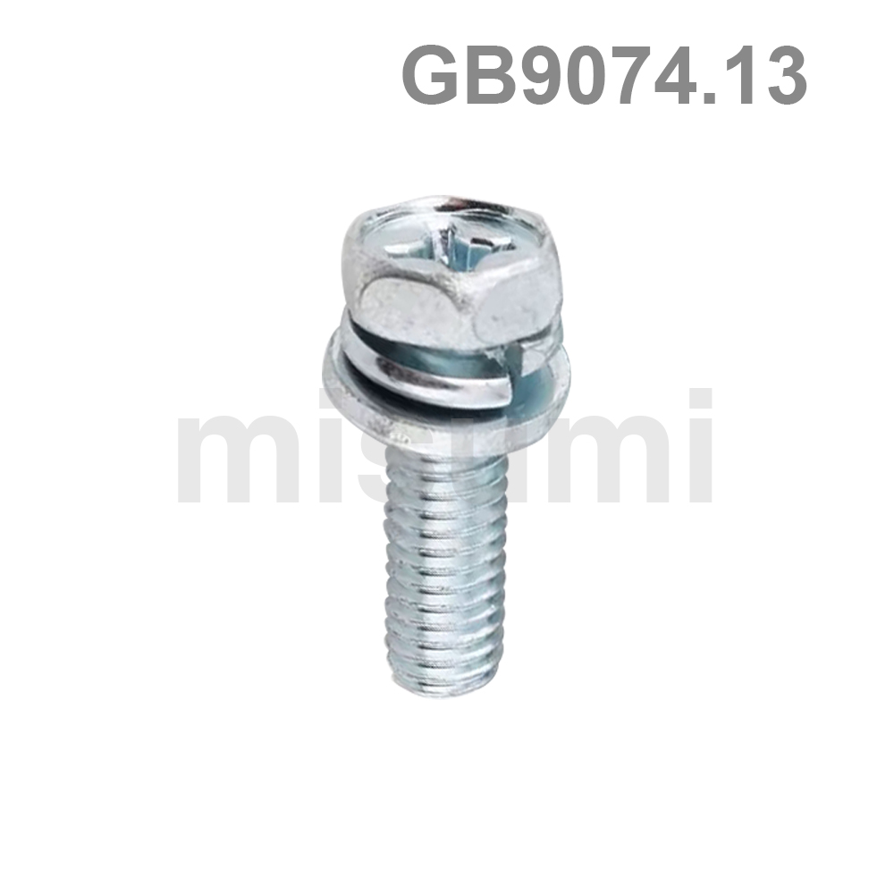 Cross Recessed Hex Head Screw With Captured Washer | MISUMI | MISUMI ...