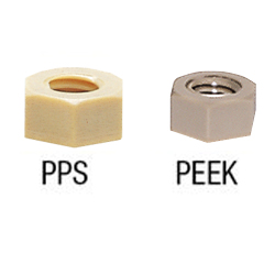 [Clean & Pack]Plastic Nuts - PEEK / PPS | MISUMI | MISUMI Thailand