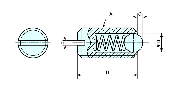 Plastic Ball Plunger | NABEYA | MISUMI Thailand