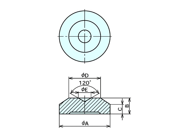 Leveling Plate (Round Type) | NABEYA | MISUMI Thailand