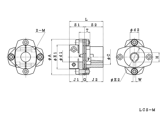 Precision Axial Fitting Plate-Spring Type, LCS-M Series | SAKAI ...