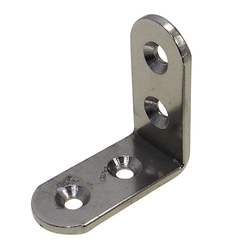 Stainless Steel Extra Thick Corner Bracket, Round | YAHATA | MISUMI ...