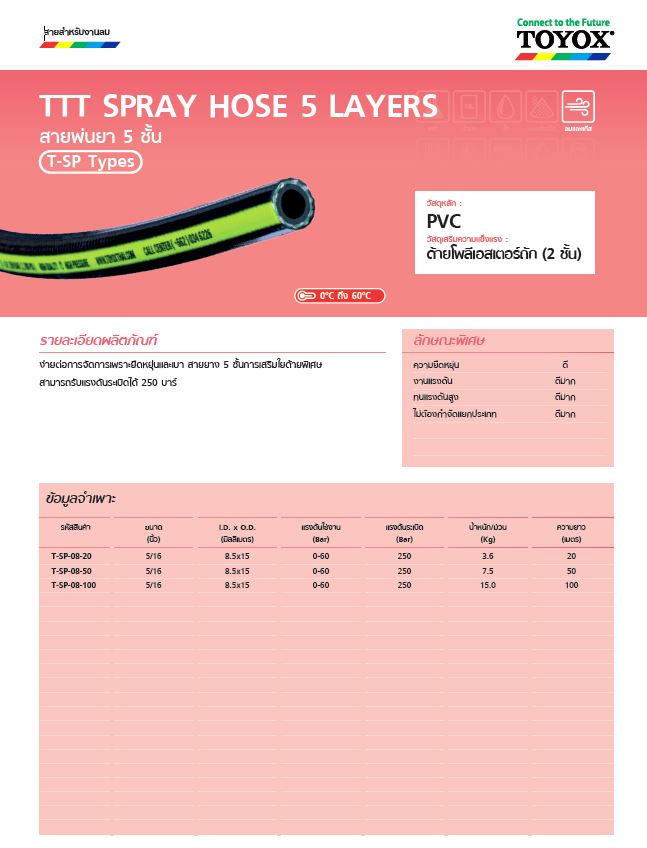 TTT SPRAY 5 LAYERS | TTT_TOYOX | MISUMI Thailand