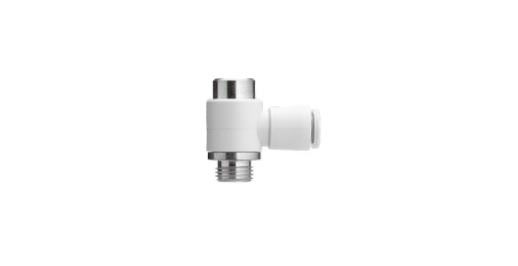 One-Touch Fitting KQ2 Series, Hexagon Socket Head Universal Male Elbow: KQ2VS (Face Seal) | SMC ...