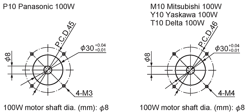 โรบอทแบบแกนเดียว E-MTH5 สกรู กรูไดร์ฟ ชนิดกึ่งปิดผนึก (ใช้งานทั่วไป) | MISUMI | MISUMI ประเทศไทย