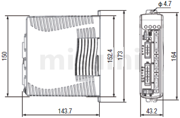 เชิงเส้น มอเตอร์ หัวขับวาล์ว/ แอคชูเอเตอร์ 10 ซีรี่ส์ รุ่นมาตรฐาน ...