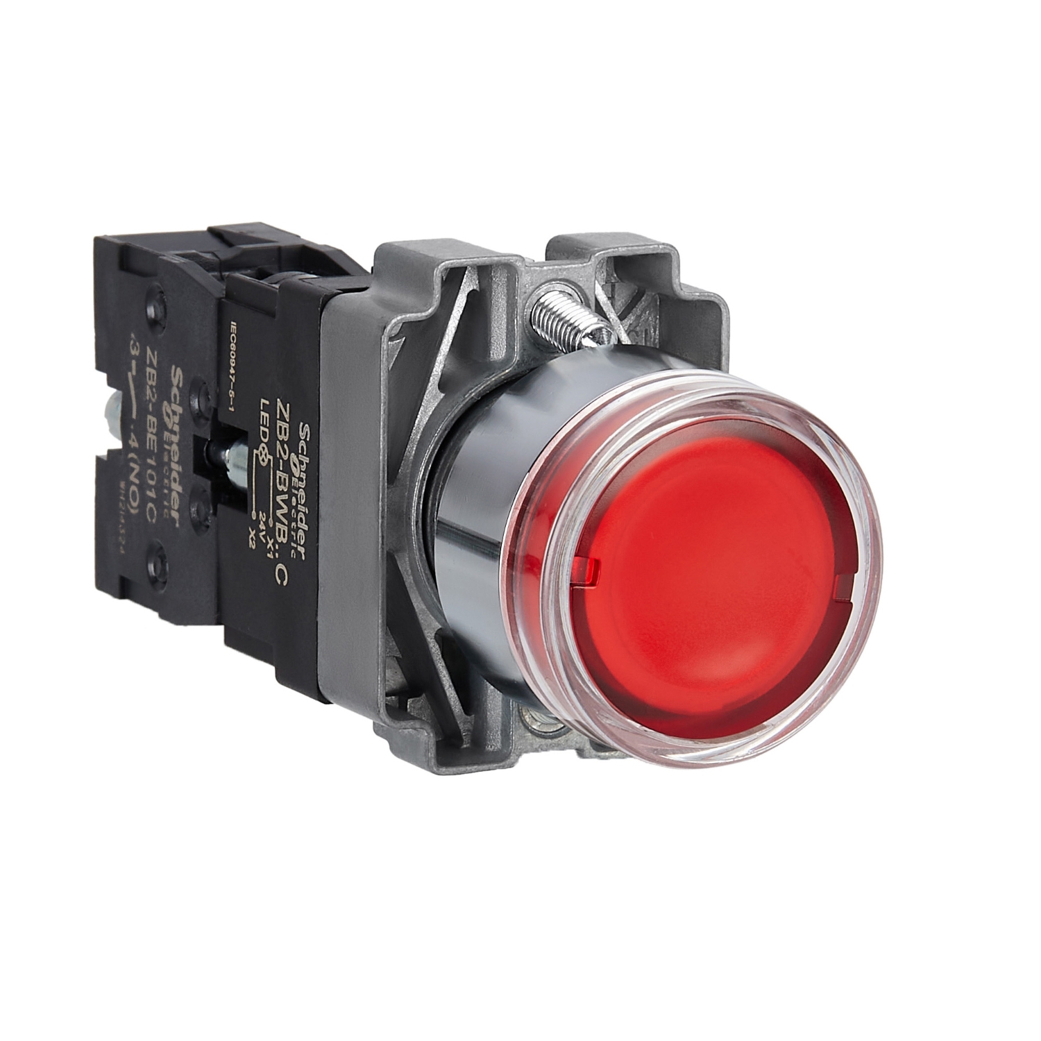 XB2BW33B1C | ปุ่มกดส่องสว่าง Easy Harmony XB2 พร้อม LED แบบรวม ...